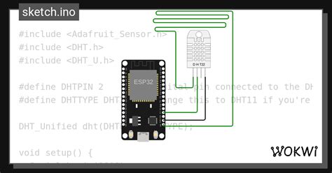 Humidity And Temp Wokwi Esp32 Stm32 Arduino Simulator