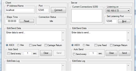 TCP test Tool 好用的TCP Server Client工具
