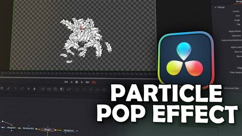 Davinci Resolve | Particle Pop Effect Tutorial - YouTube