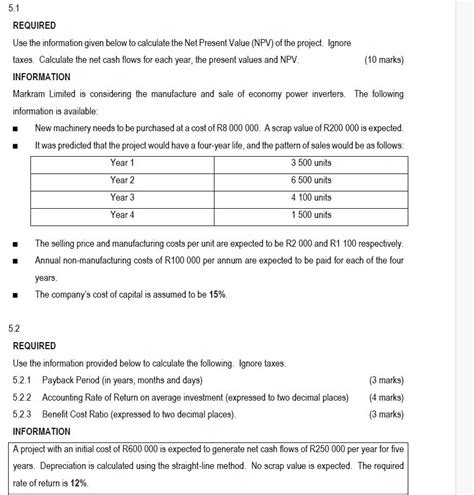 [solved] required use the information given below to calc