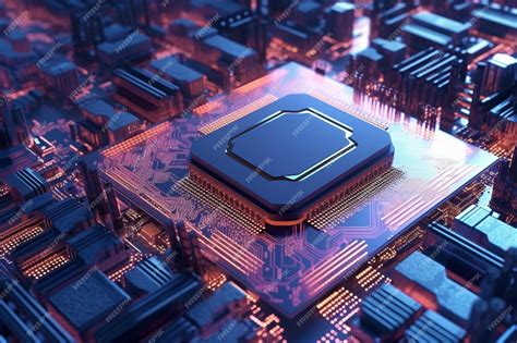 Premium Ai Image A Computer With A Square Shape That Sayssmarton It