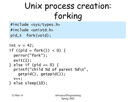 Ppt Unix Processes And Threads Powerpoint Presentation Free Download