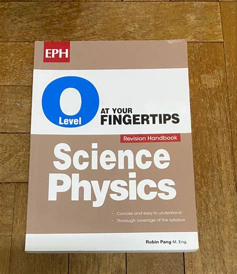Science Physics Revision Handbook Hobbies And Toys Books And Magazines