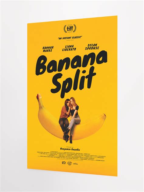 Banana Split Official Poster Americanhighdigital
