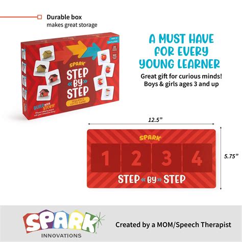 spark step by step sequence lotto game sequencing and language skills