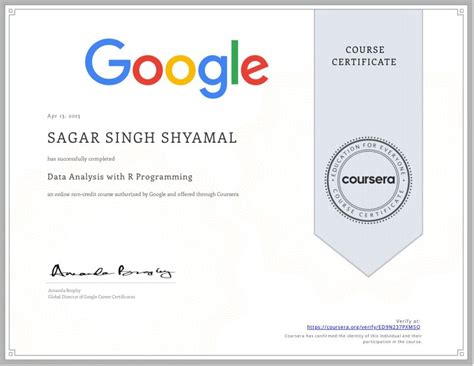 sagar singh shyamal on linkedin coursera dataanalysis rprogramming