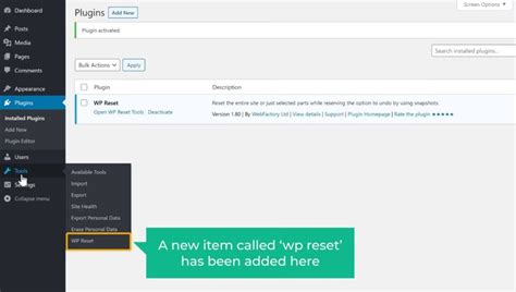 How To Reset Your Wordpress Site The Official Devclouds Blogs