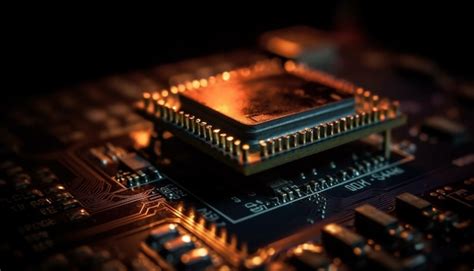 Premium Ai Image Complexity Of Computer Chip Circuit Board A Technological Masterpiece