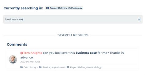 Improved Search Now Searches Files Comments Blog Method Grid