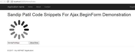 How To Use Ajax BeginForm In ASP NET MVC App Using Razor View Engine