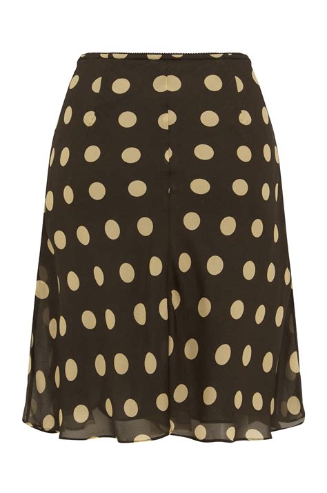 Penny Skirt Yellow Dot With Jéan