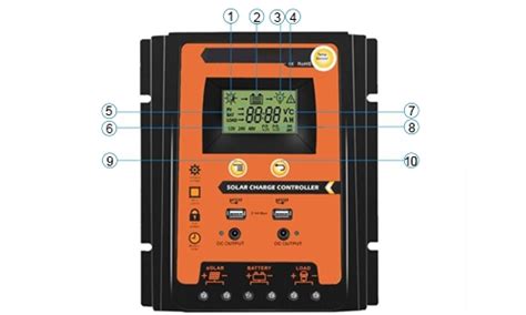 70A PWM Solar Charge Controller 12V 24V Power Home