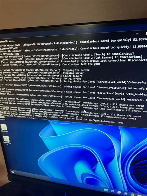 Is There Any Way To Have The Server Gui Instead Of This Ugly Mess R Minecraftforge