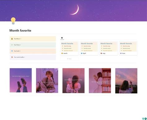 Notion Purple Aesthetic Month Favorite Purple Aesthetic Aesthetic