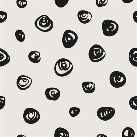 Premium Vector Essential Monochrome Geometric Seamless Vector Pattern