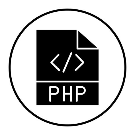 Premium Vector Php File Vector Illustration