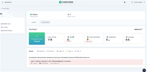 Chinese Unit In Devops Code Quality · Issue 1278 · Kubesphereconsole