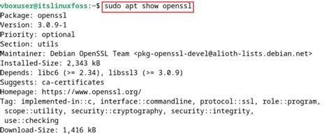 How To Install OpenSSL On Debian Its Linux FOSS