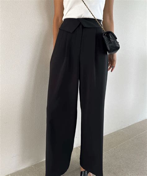 핏강추 언발 카라 와이드슬랙스 뒷밴딩슬랙스 여름바지 여름오피스룩 아이보리슬랙스 와이드팬츠 여름하객 롱슬랙스 하이웨스트슬랙스 롱팬츠 블랙팬츠