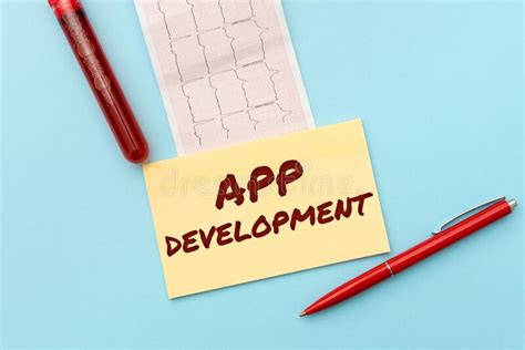 Text Caption Presenting App Development Business Idea Development