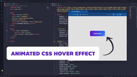 Create An Stylish Animated Hover Effects On A Button Using HTML And CSS YouTube
