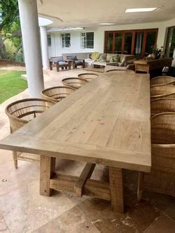 Custom Made Dining Room Boardroom And Outdoor Tables In Cape Town