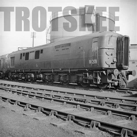 Larger Negative Br British Railways Diesel Loco Class D16 2 10201 Derby 1958 £4 39 Picclick Uk
