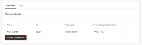 Create And Manage A Subnetwork Gcore