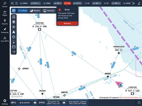 Wrong Route Display In Navigraph Chart Ios Navigraph