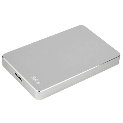 Netac 2 ТБ Внешний жесткий диск (NT05K330N-002T-30SL), серебристый ...