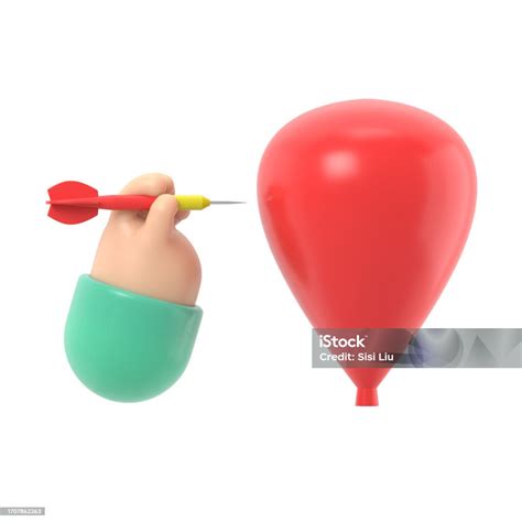 Problem Solvingbusiness Concept Acute Dart Darts In Businessman Hands