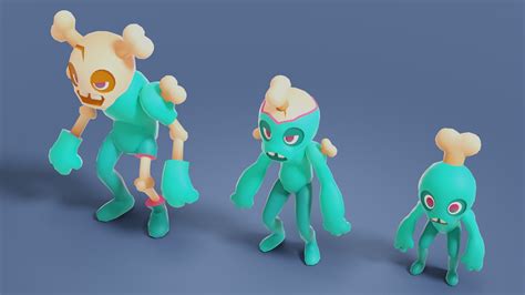 Zombie Characters Skully