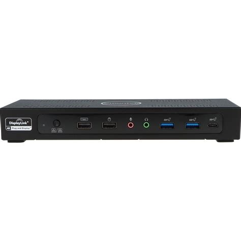 Visiontek Vt4900 Kvm Usb C Docking Station Dual Host 100w Power Delivery Triple 4k Display