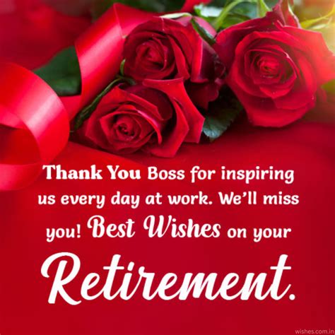 100 Best Retirement Wishes And Messages For Your Boss Wishes