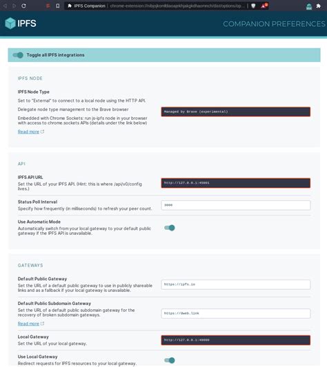 Detect And Manage Embedded Go Ipfs In Brave Issue Ipfs Ipfs Companion GitHub