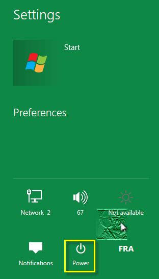Windows 8 Preview Arrêter Ou Redémarrer Le Système Shutdown Restart Windows 11 Windows