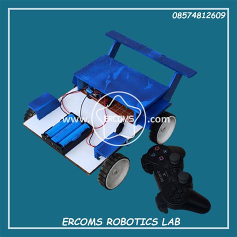 Racing Robot Controlled By PS2 Joystick Ercoms Projects