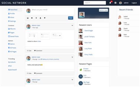 10 Best Php Social Network Script Facebook Like Script 2019