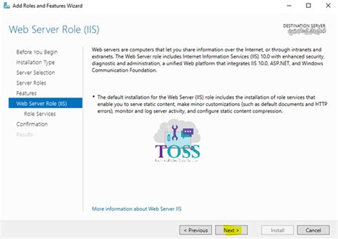 Configuring Iis Server On Windows Server 2016 Datacenter Gui Toss