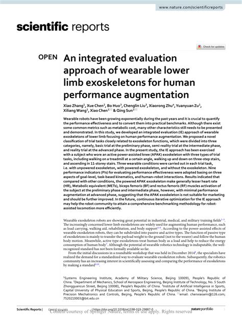 Pdf An Integrated Evaluation Approach Of Wearable Lower Limb Exoskeletons For Human