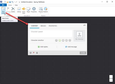 Creating A New Scene