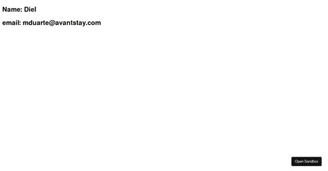 Usecontext Codesandbox