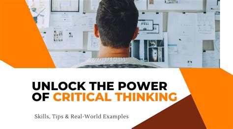 Critical Thinking Skills And Tips Improve Decisions And Problem Solving