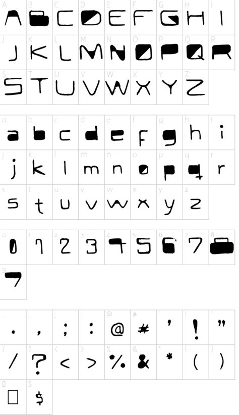 Modern Curve Font Details