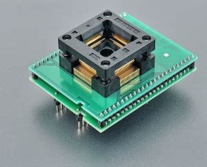 DIL QFP ZIF EFM Programming Programmer Adapter Socket Converter Package QFP Elnec