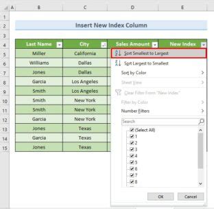 How To Remove Sort In Excel Reverting Back To The Original Dataset Earn Excel