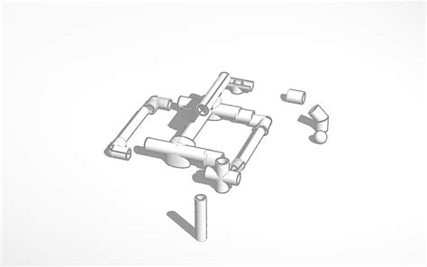 3d Design Pvc Parts Tinkercad