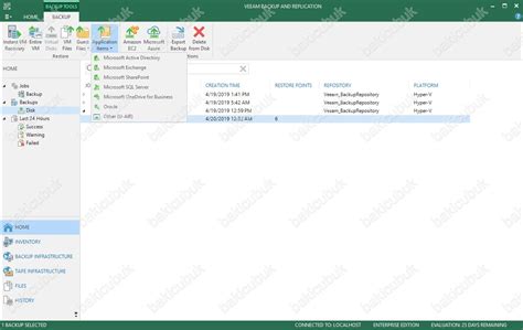 Veeam Explorer For Microsoft SQL Server Restore Baki CUBUK