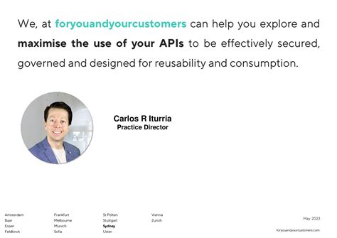 Apidays Australia 2023 3 Simple Steps To Improve Api Security Carlos