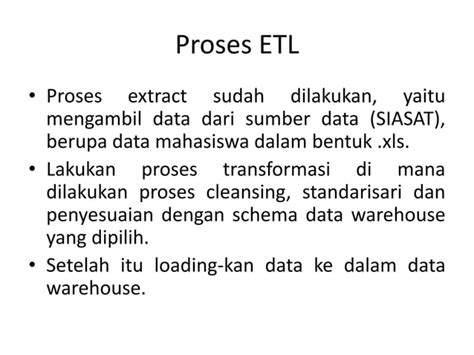 04 Proses Etl Extract Transform Loadingppt